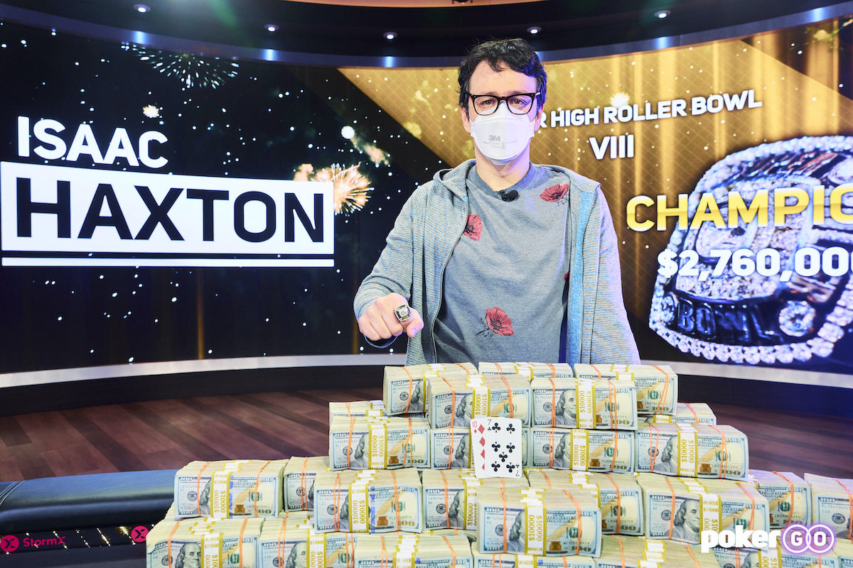 Isaac Haxton Wins PokerGO Super High Roller Bowl VIII and $2.7 Million | CardsChat